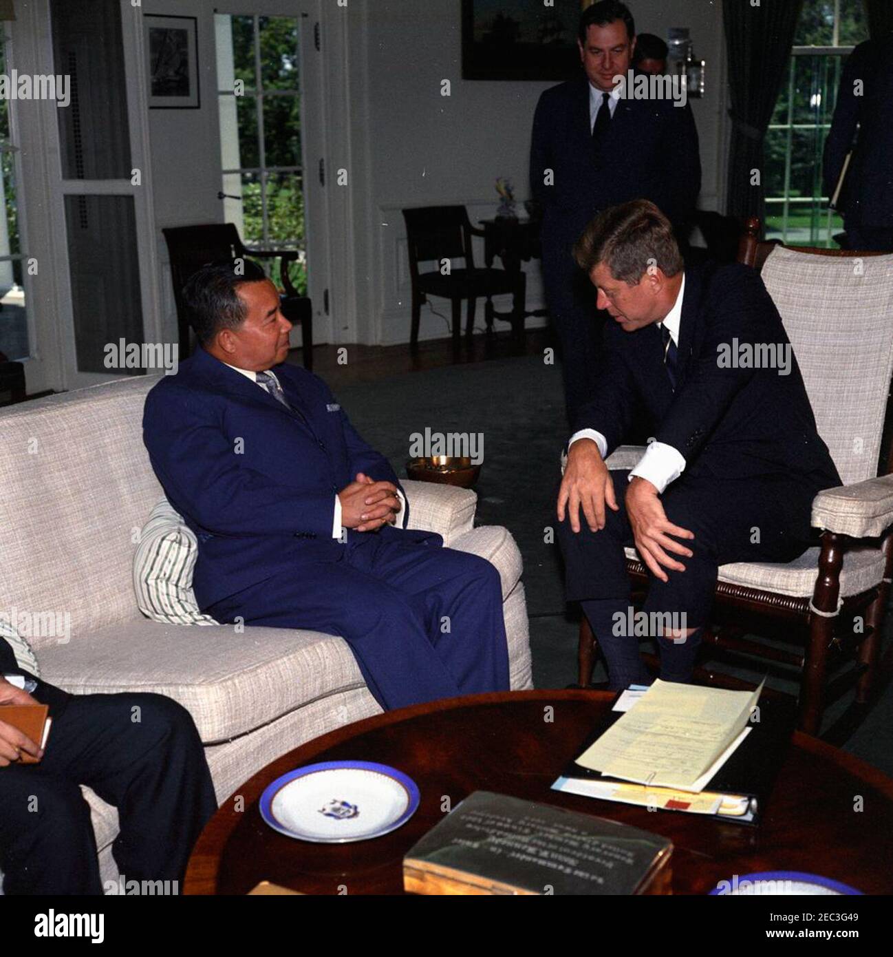 Meeting with Prince Souvanna Phouma, Prime Minister of Laos, 11:28AM ...