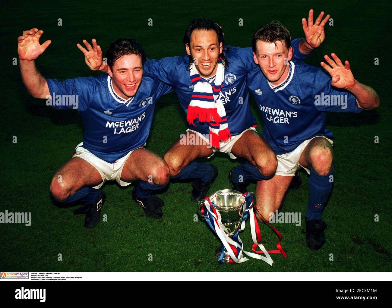 Rangers hateley mccoist hi-res stock photography and images - Alamy