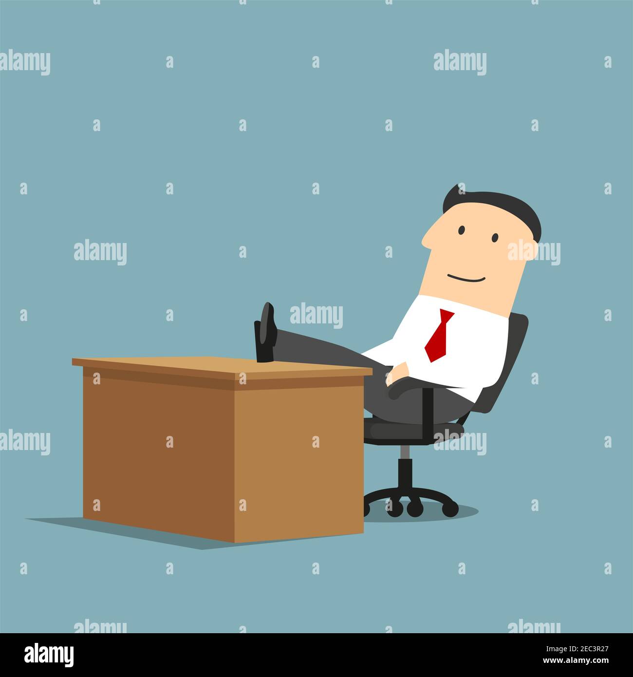 Feet on coffee table Stock Vector Images - Alamy