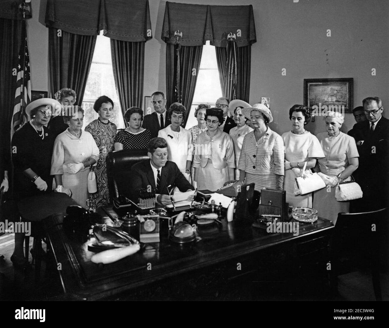 Bill signing u2013 S. 1409 Equal Pay Act, 11:45AM. President John F ...
