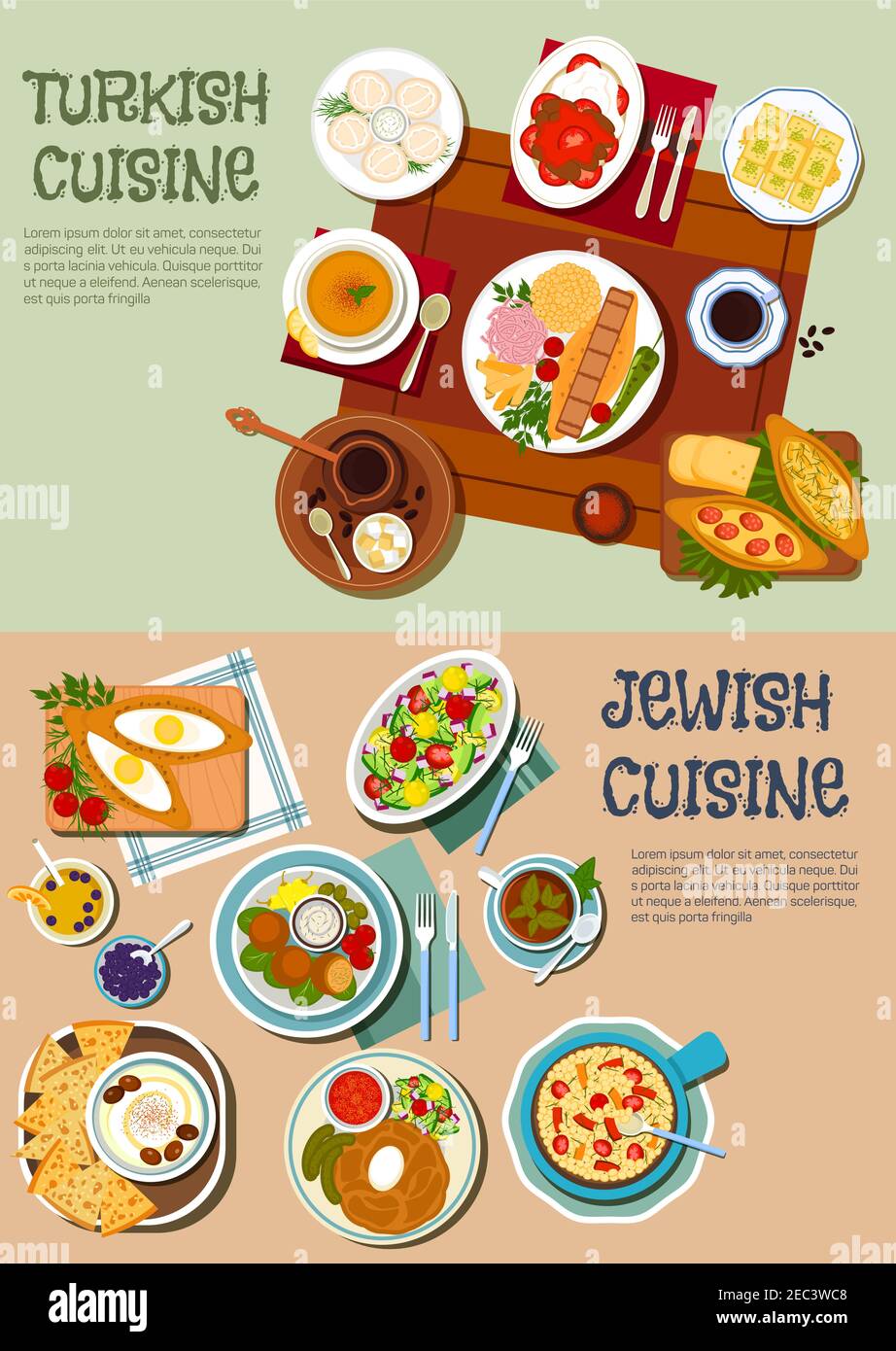 Chickpea dishes Stock Vector Images - Alamy