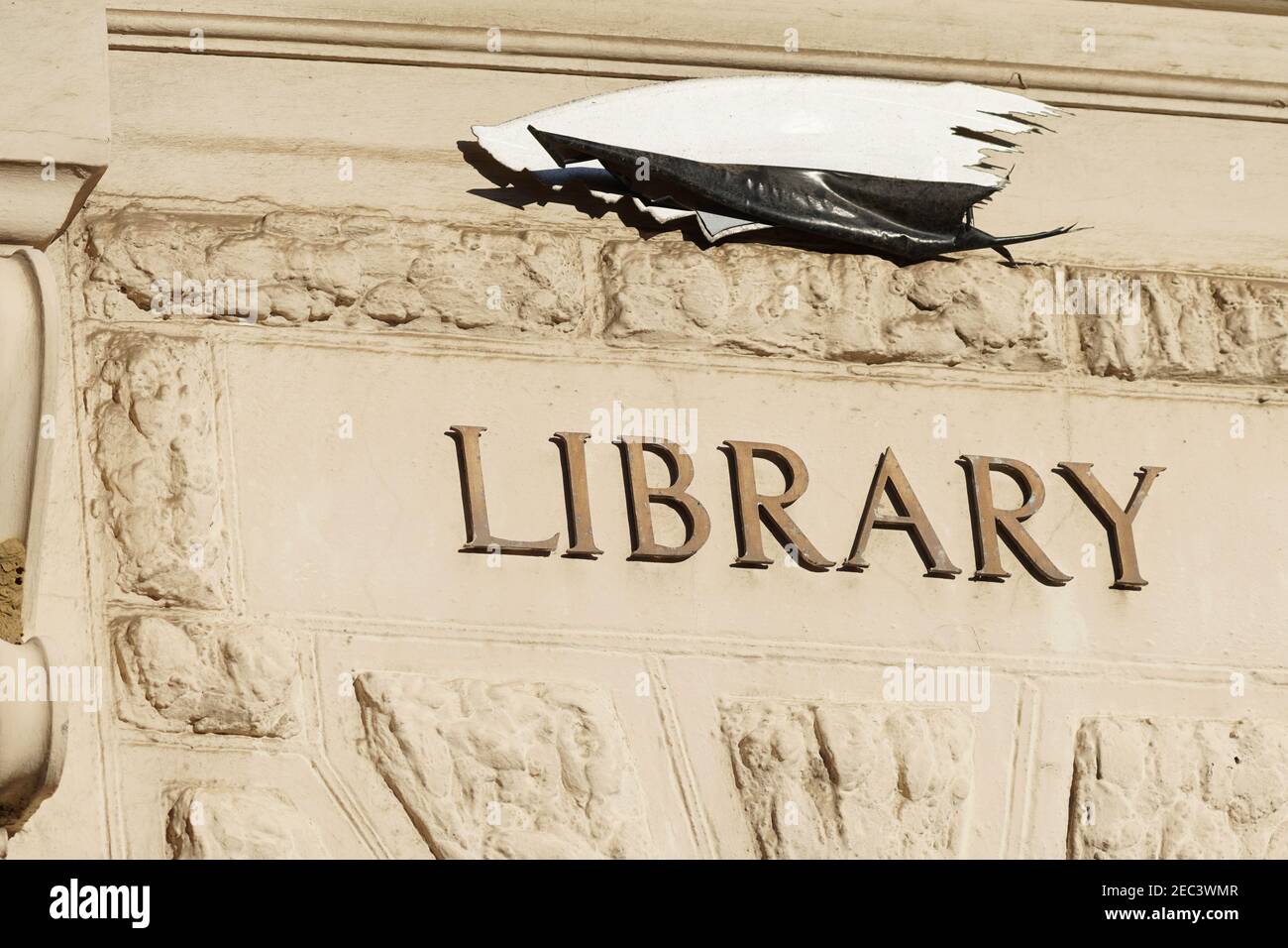 Library word hi-res stock photography and images - Alamy