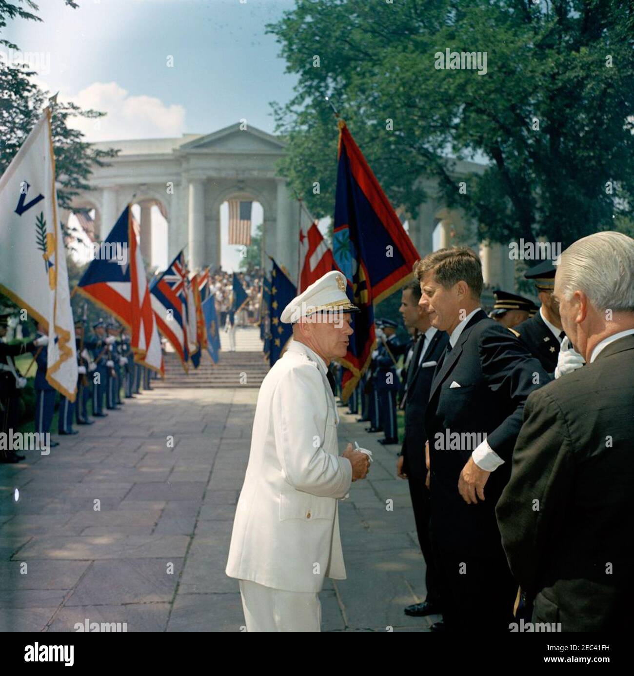 Memorial Day Ceremonies at Arlington National Cemetery, 10:50AM ...