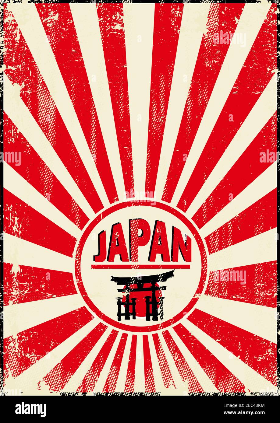 Vintage Japanese Advertising Poster High Resolution Stock Photography ...