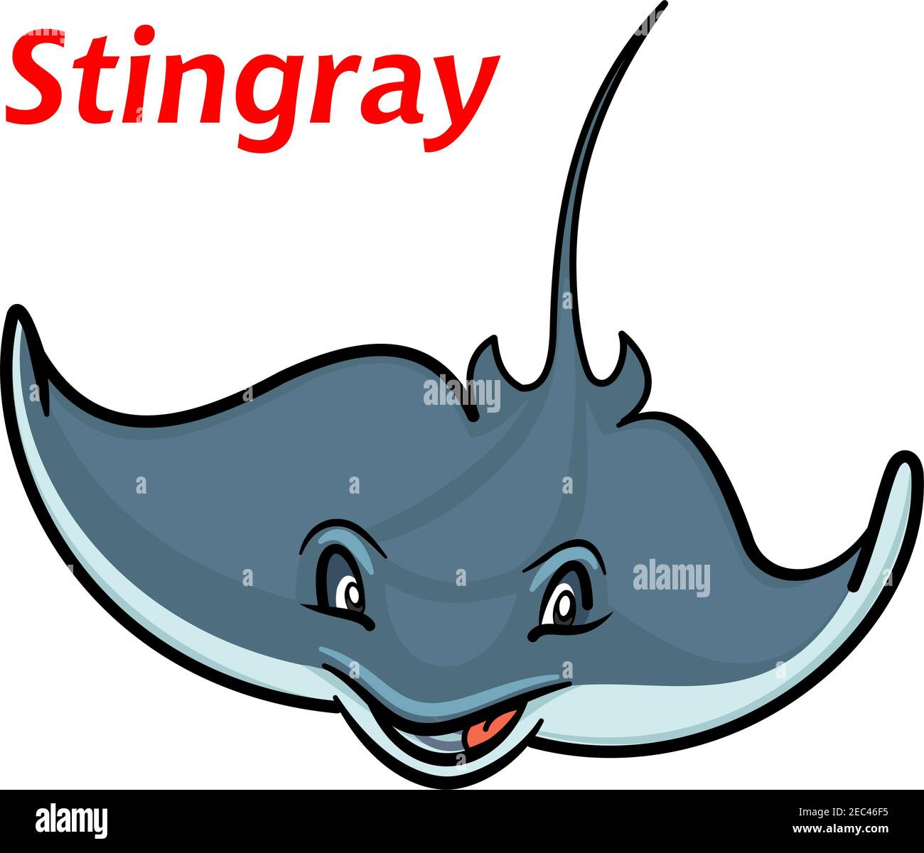 Stingray Mascot