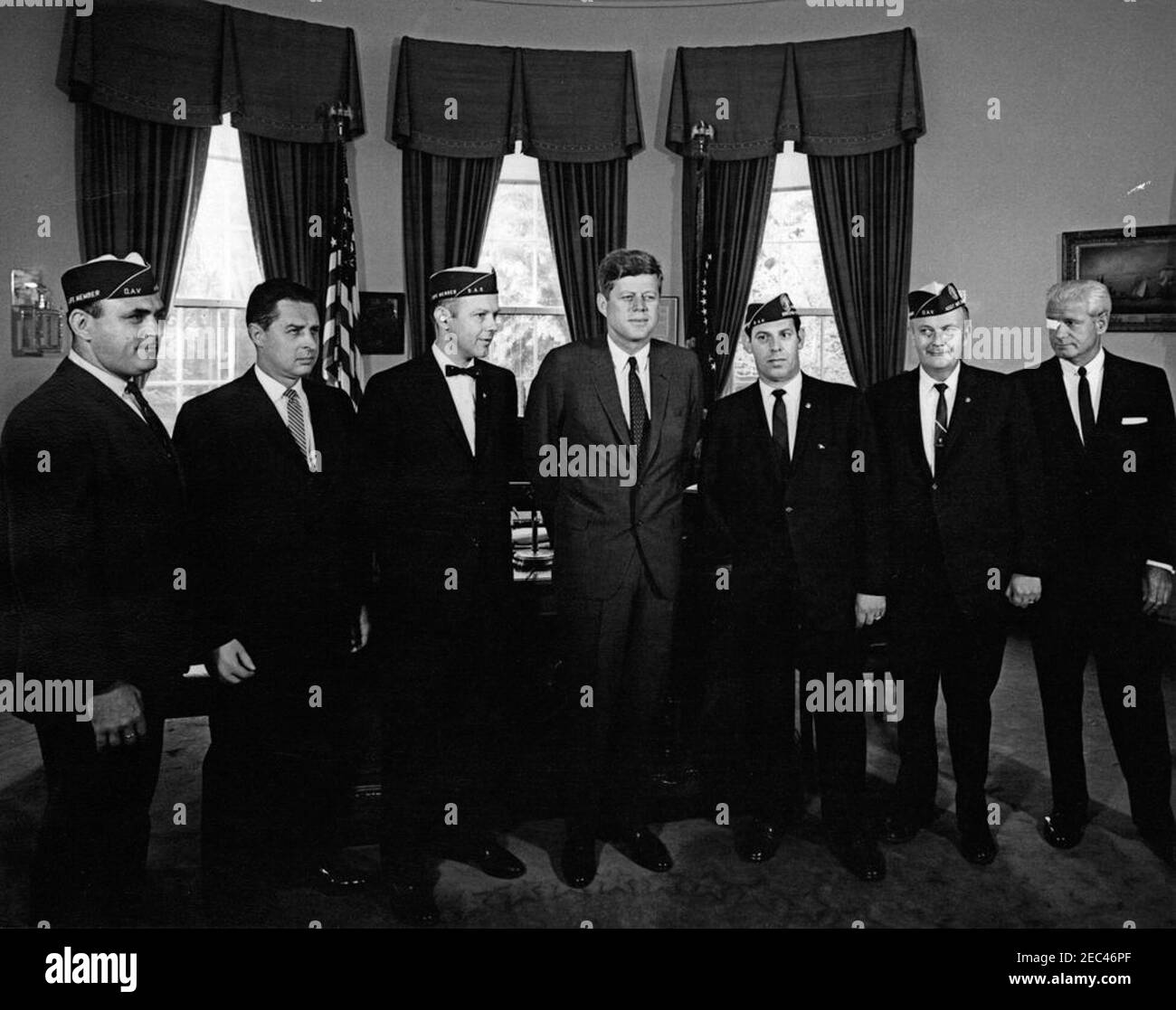 Visit of Peter L. Dye, National Commander, Disabled American Veterans ...