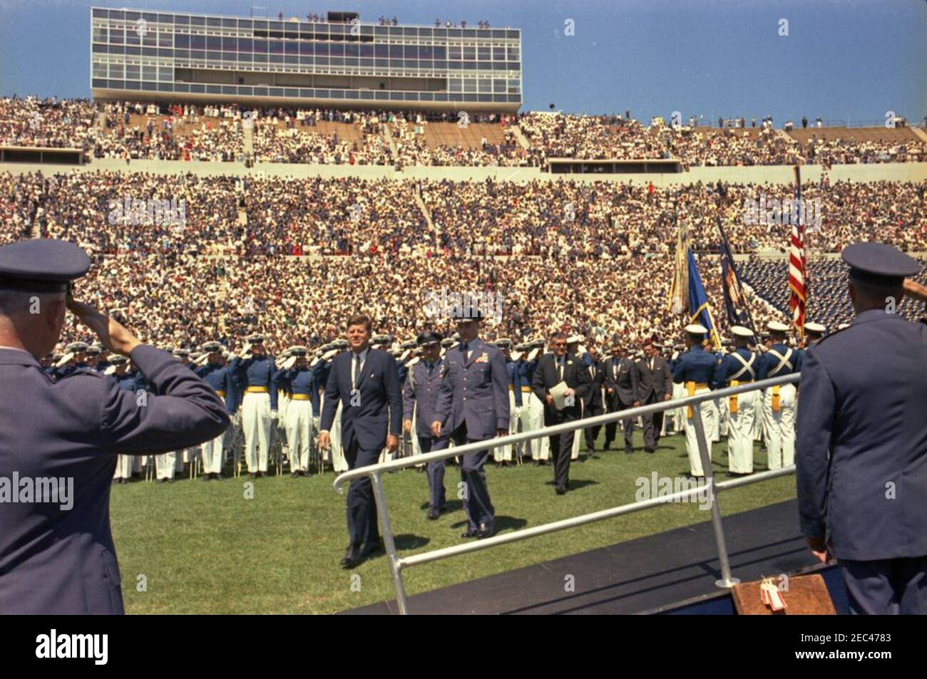 Trip to Western States: President Kennedy at U.S. Air Force (USAF ...