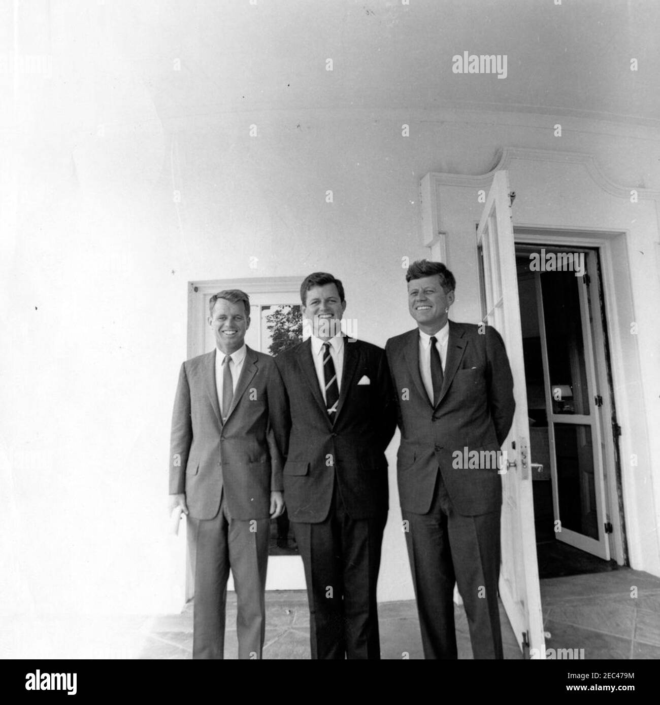 President Kennedy with Robert F. Kennedy (RFK) u0026 Edward M. Kennedy ...