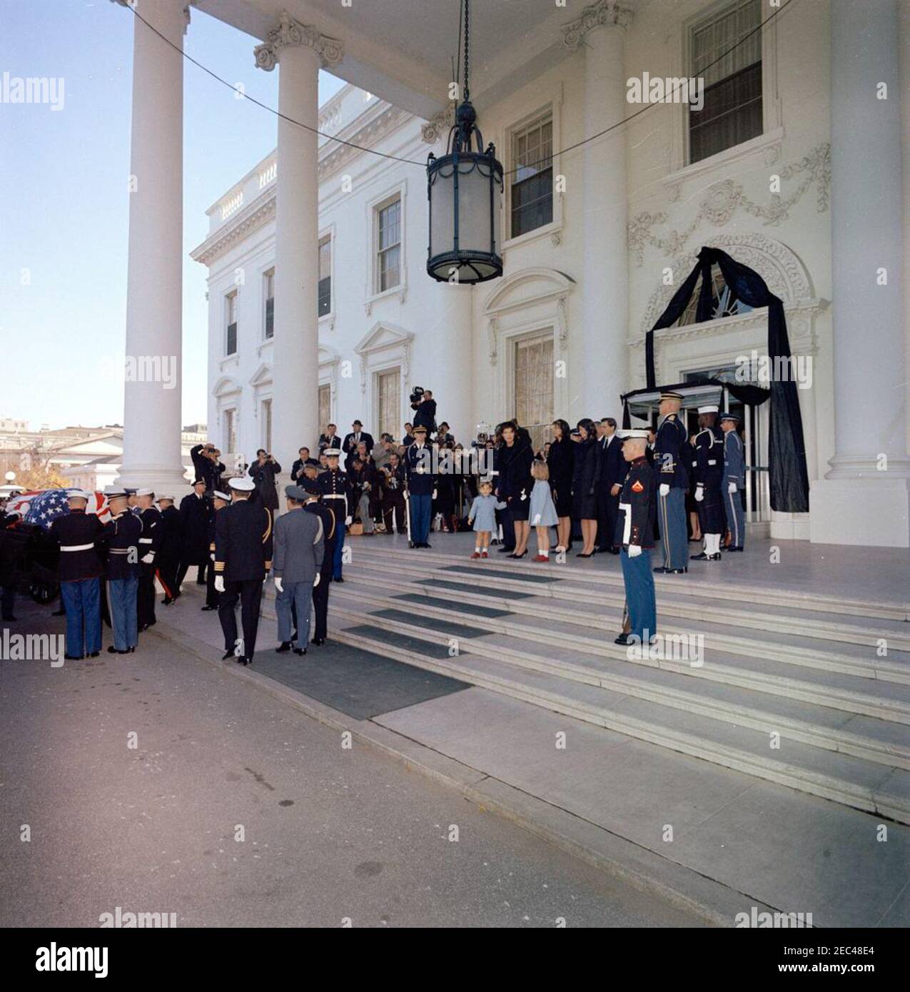 State Funeral of President Kennedy: Departure from the White House and ...