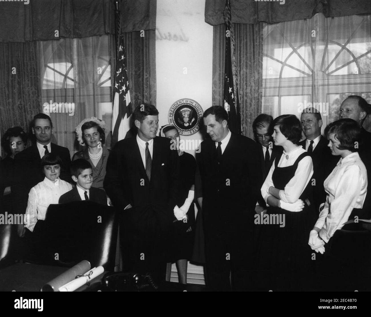 Swearing-in ceremony of James Reed, Assistant Secretary of the Treasury ...