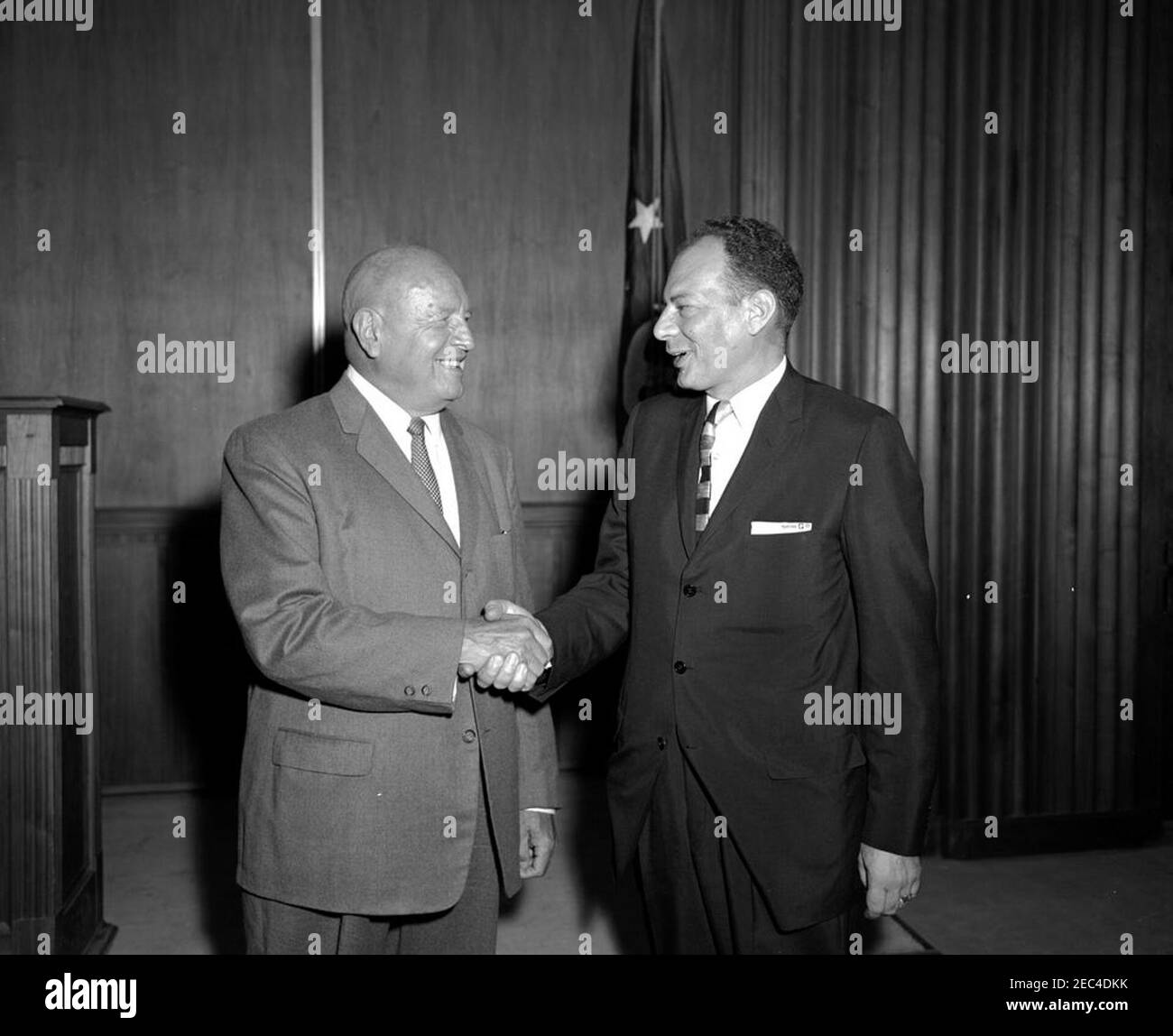 Attorney General Robert F. Kennedy (RFK) and Secretary of the Treasury ...