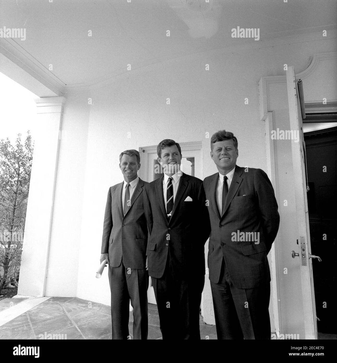 President Kennedy with Robert F. Kennedy (RFK) u0026 Edward M. Kennedy ...