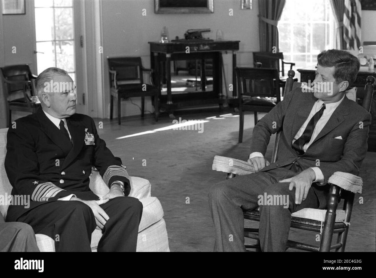 Meeting with Admiral George Whelan Anderson, Jr., Chief of Naval ...