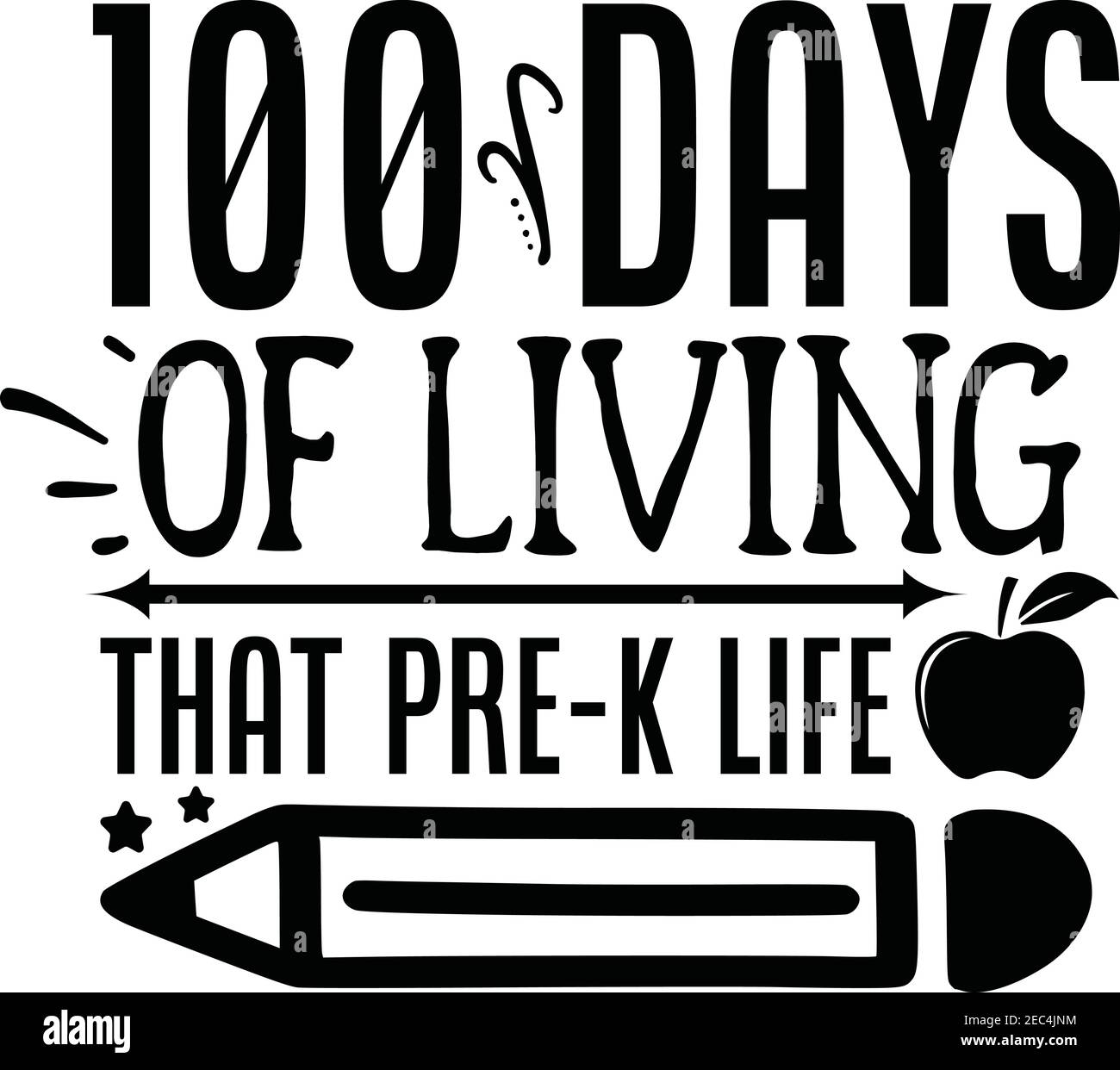 100 days of school Cut Out Stock Images & Pictures - Alamy