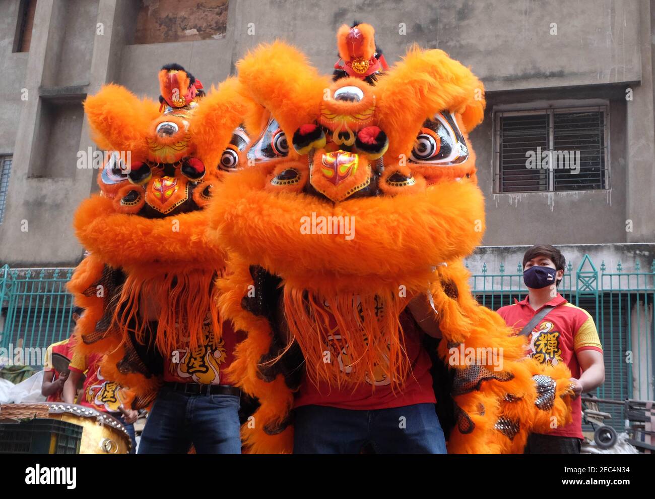 12 Feb 2021 - People of Chinese community are doing a mimic lion's ...