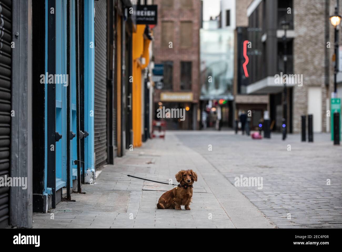 Empty soho streets hi-res stock photography and images - Alamy
