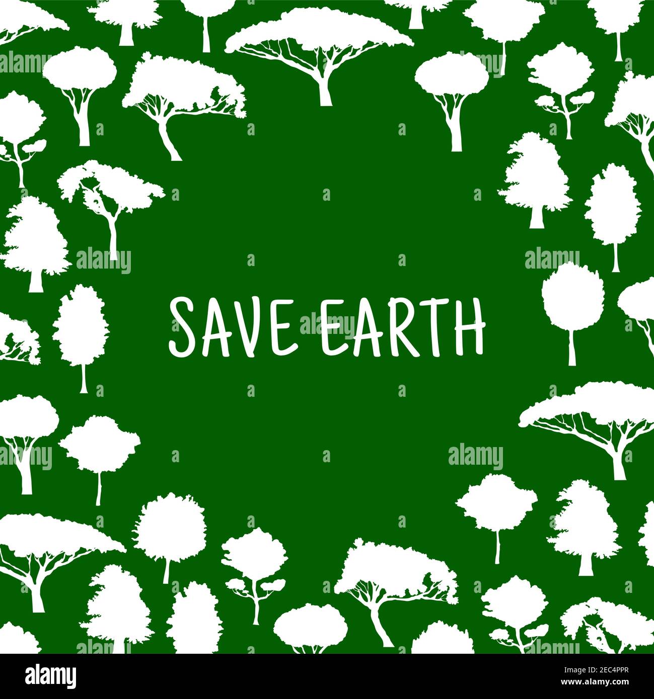 Nature conservation and protection of environment symbol for eco design ...