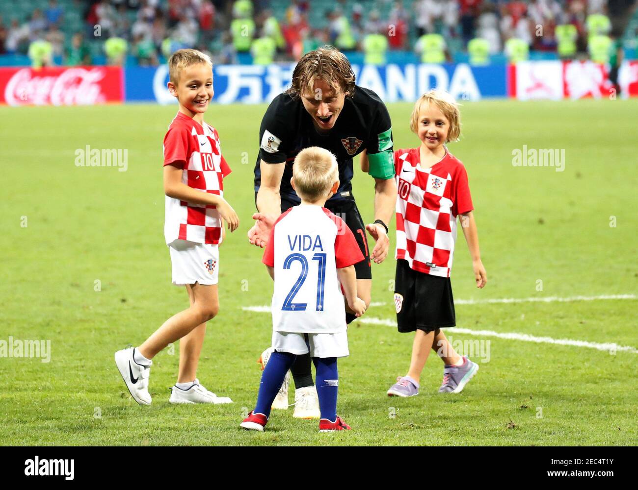 Luka Modric Family Luka Modric High Resolution Stock Photography and ...