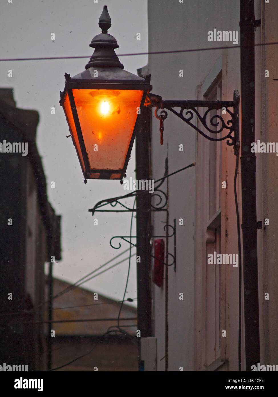 An old-fashioned street lamp in Brighton Stock Photo - Alamy
