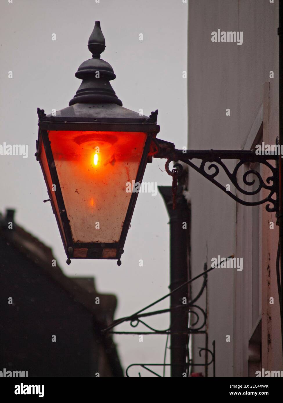 An old-fashioned street lamp in Brighton Stock Photo - Alamy