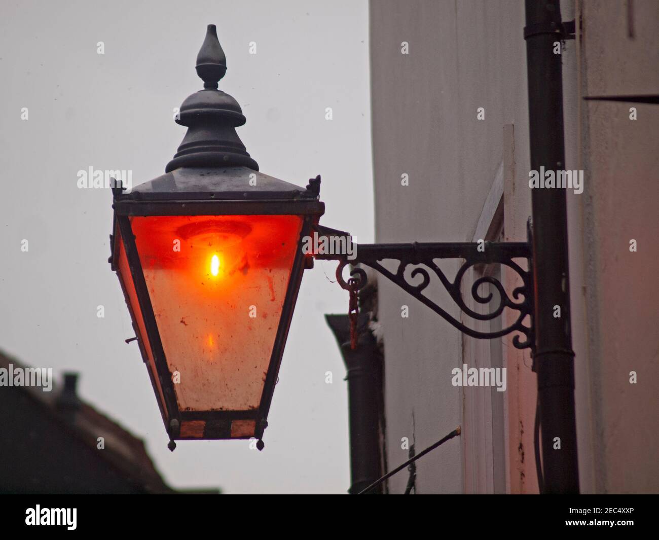 An old-fashioned street lamp in Brighton Stock Photo - Alamy
