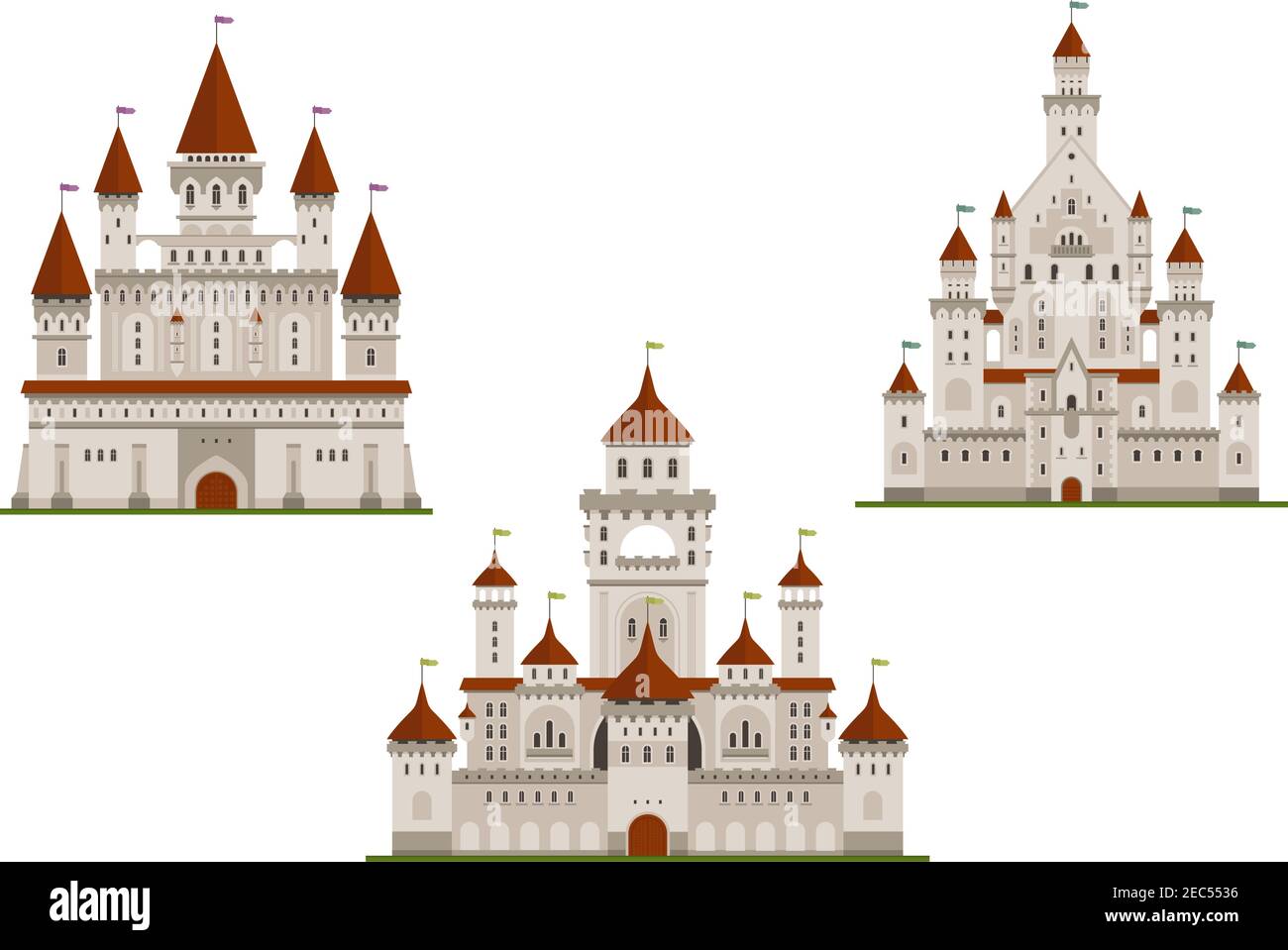 Turret wall Stock Vector Images - Alamy