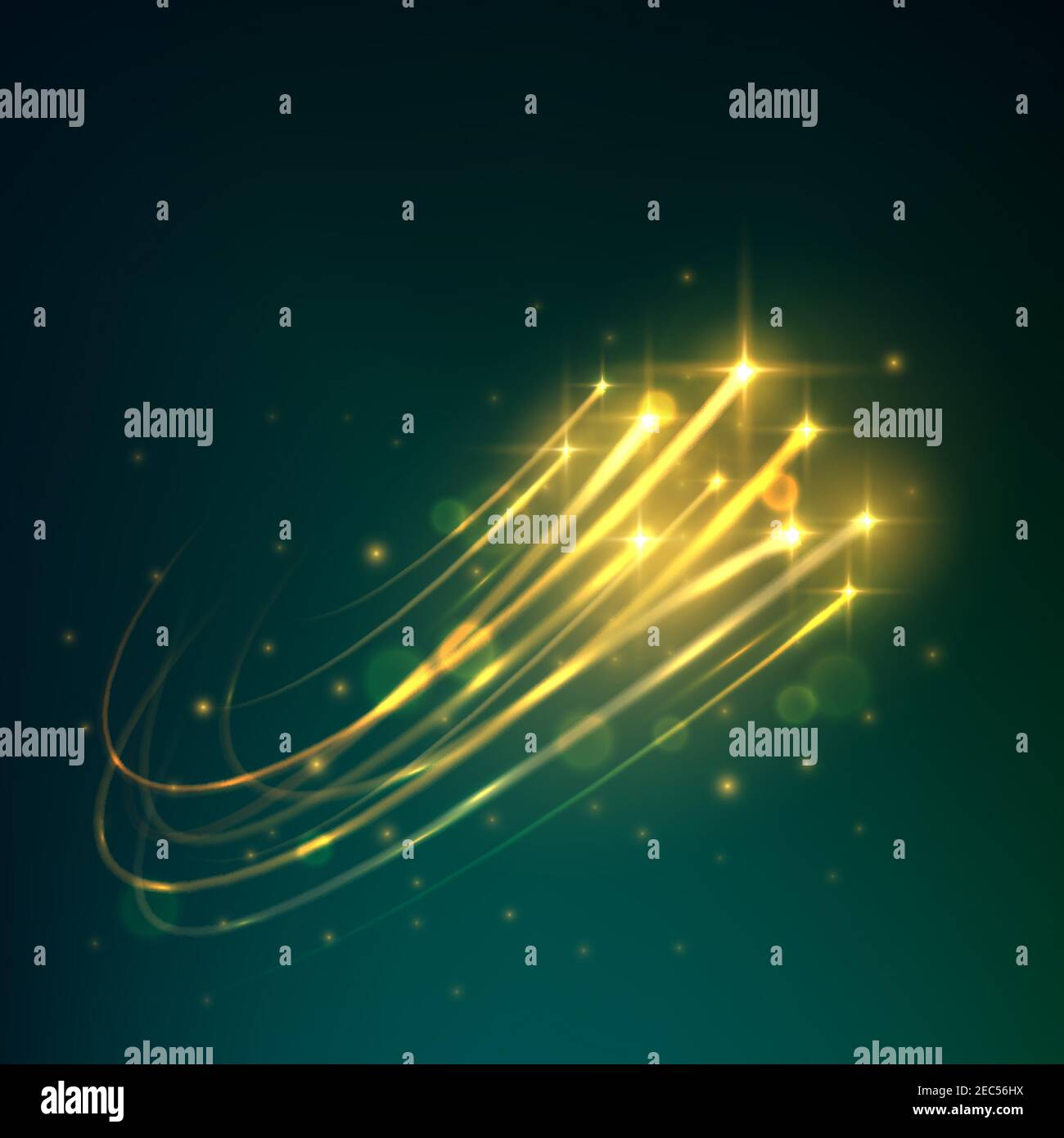 Afterglow light pattern Stock Vector Images - Alamy