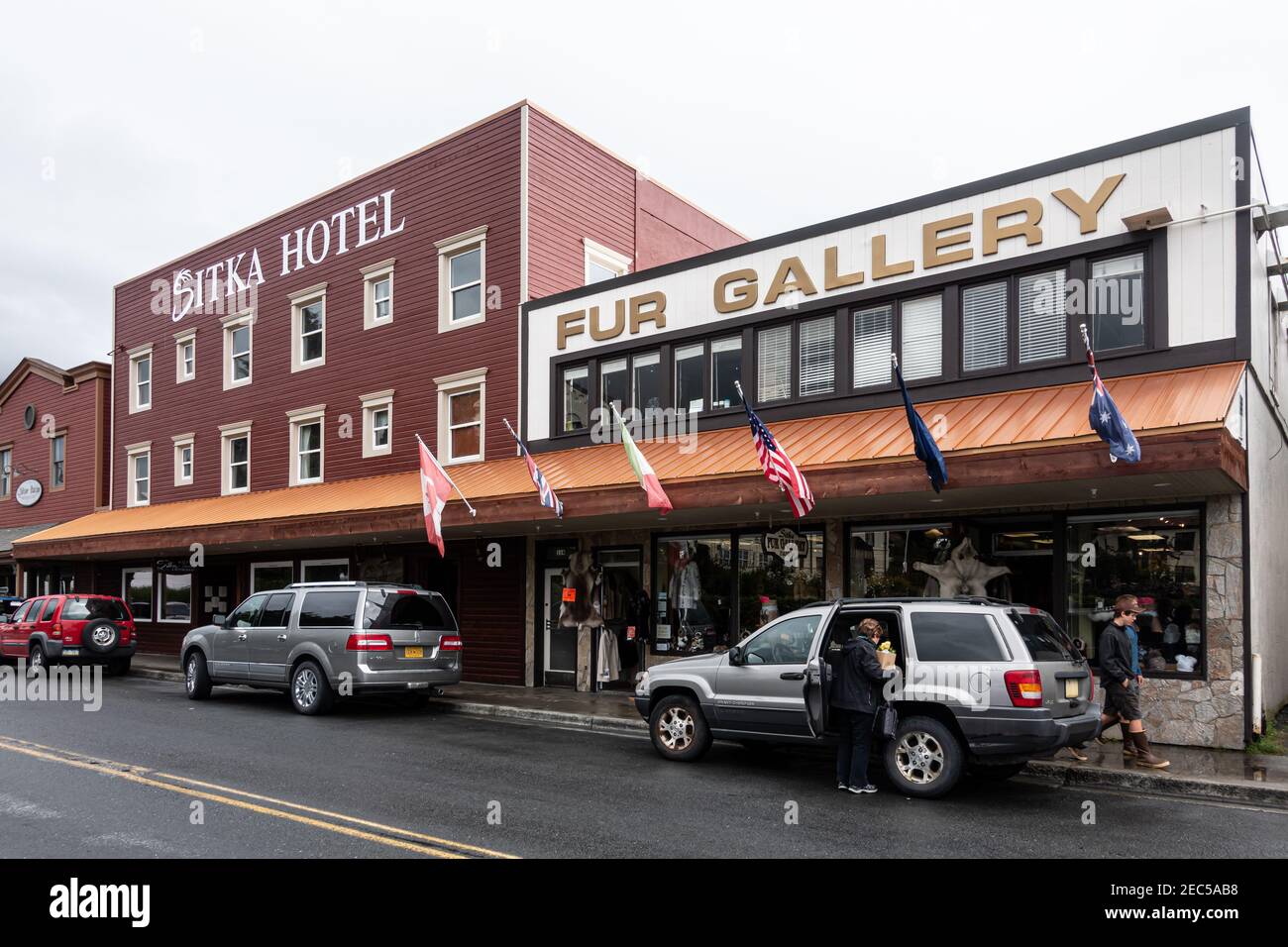 Sitka alaska downtown hi-res stock photography and images - Alamy