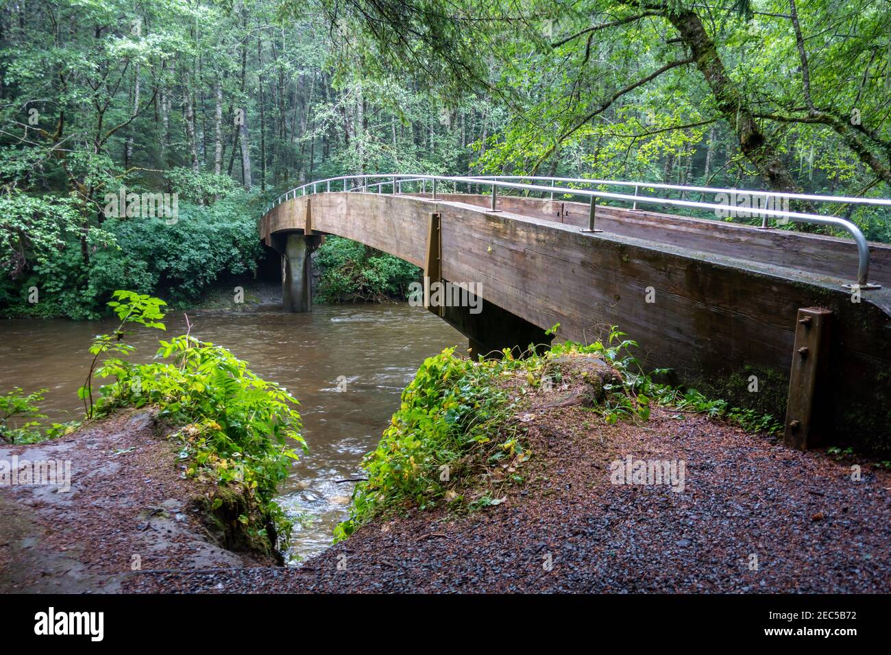 Sitka indian river bridge hi-res stock photography and images - Alamy