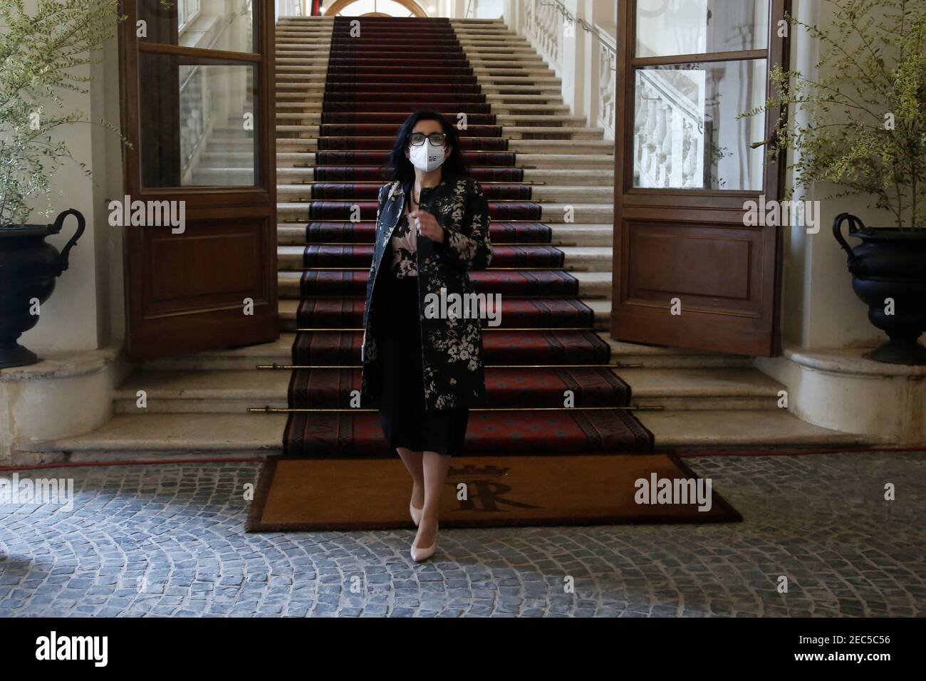 Fabiana Dadone, Minister of youth policy, leaves the Quirinale after ...
