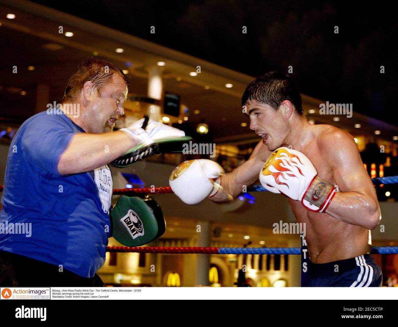 Michael jennings boxing hi-res stock photography and images - Alamy