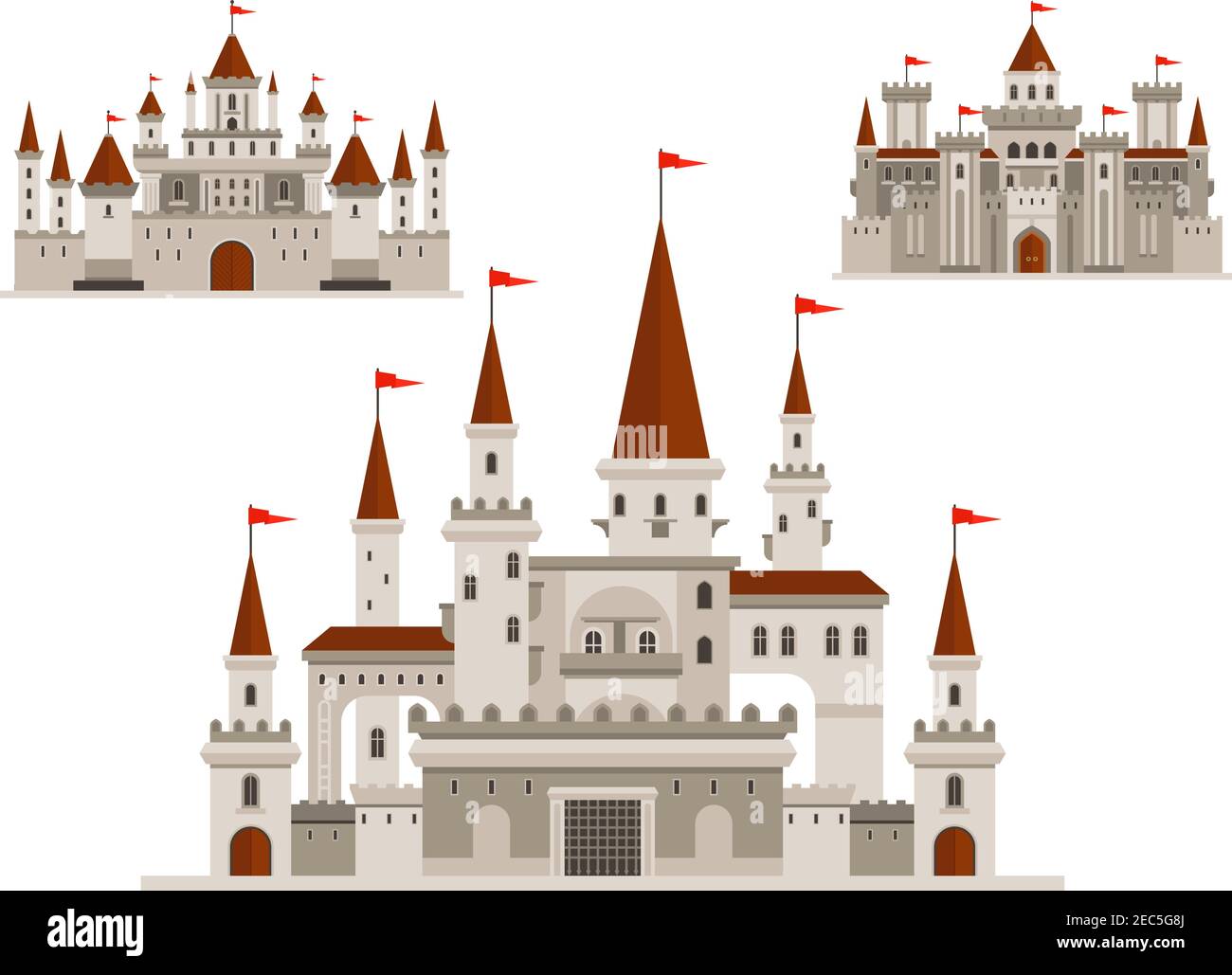 Walls turret Stock Vector Images - Alamy