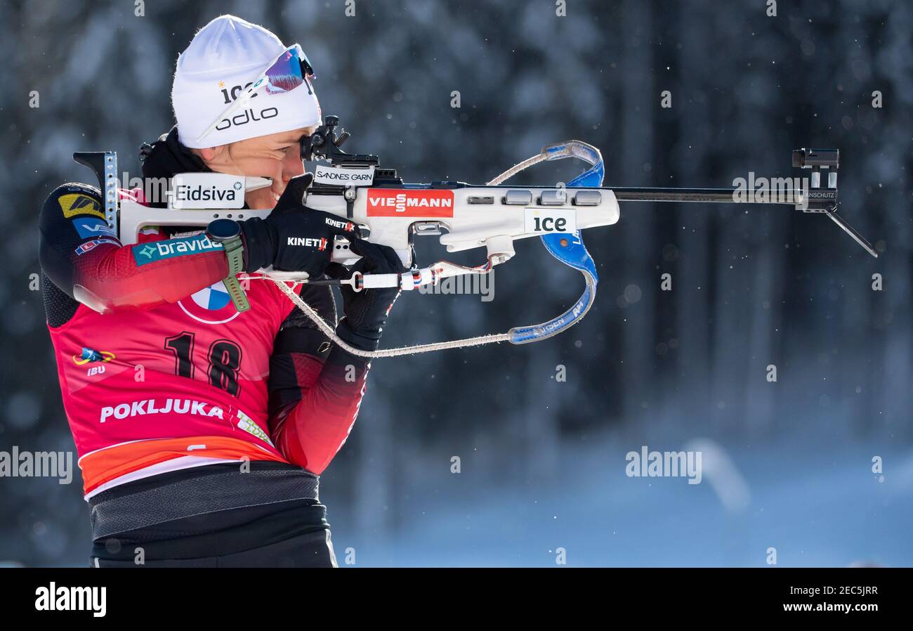 Pokljuka, Slovenia. 13th Feb, 2021. Biathlon: World Cup/World ...