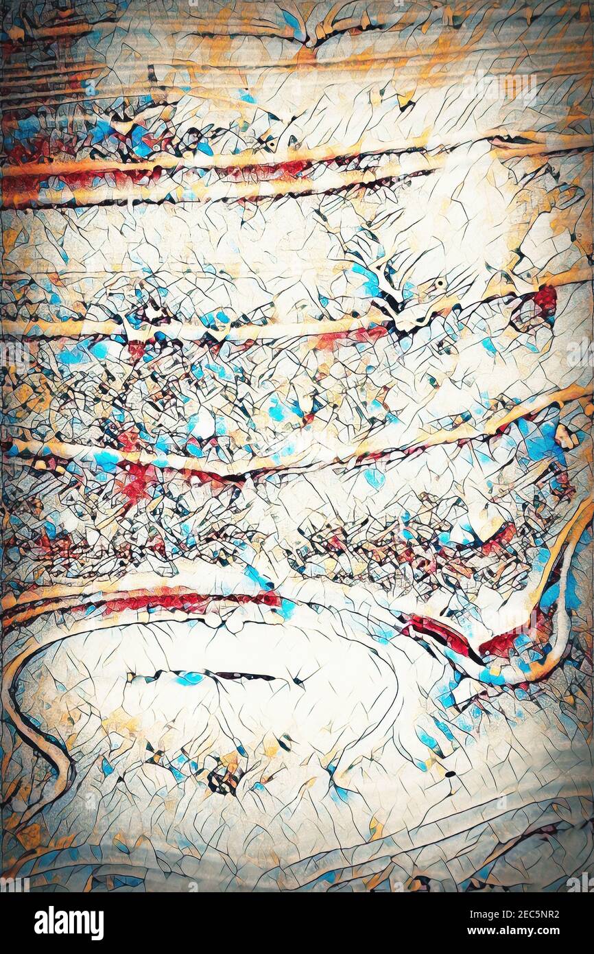 Texture of ice on the frozen lake. Blue color background Stock Photo ...