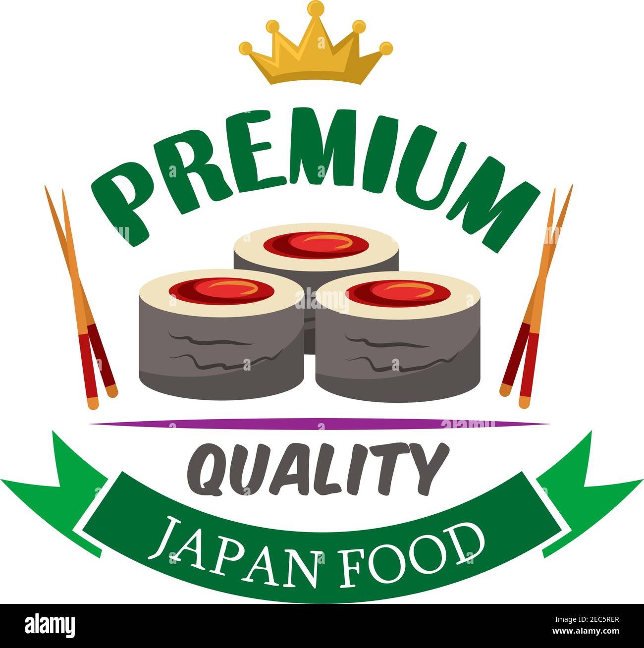 Food sushi roll filled Stock Vector Images - Alamy