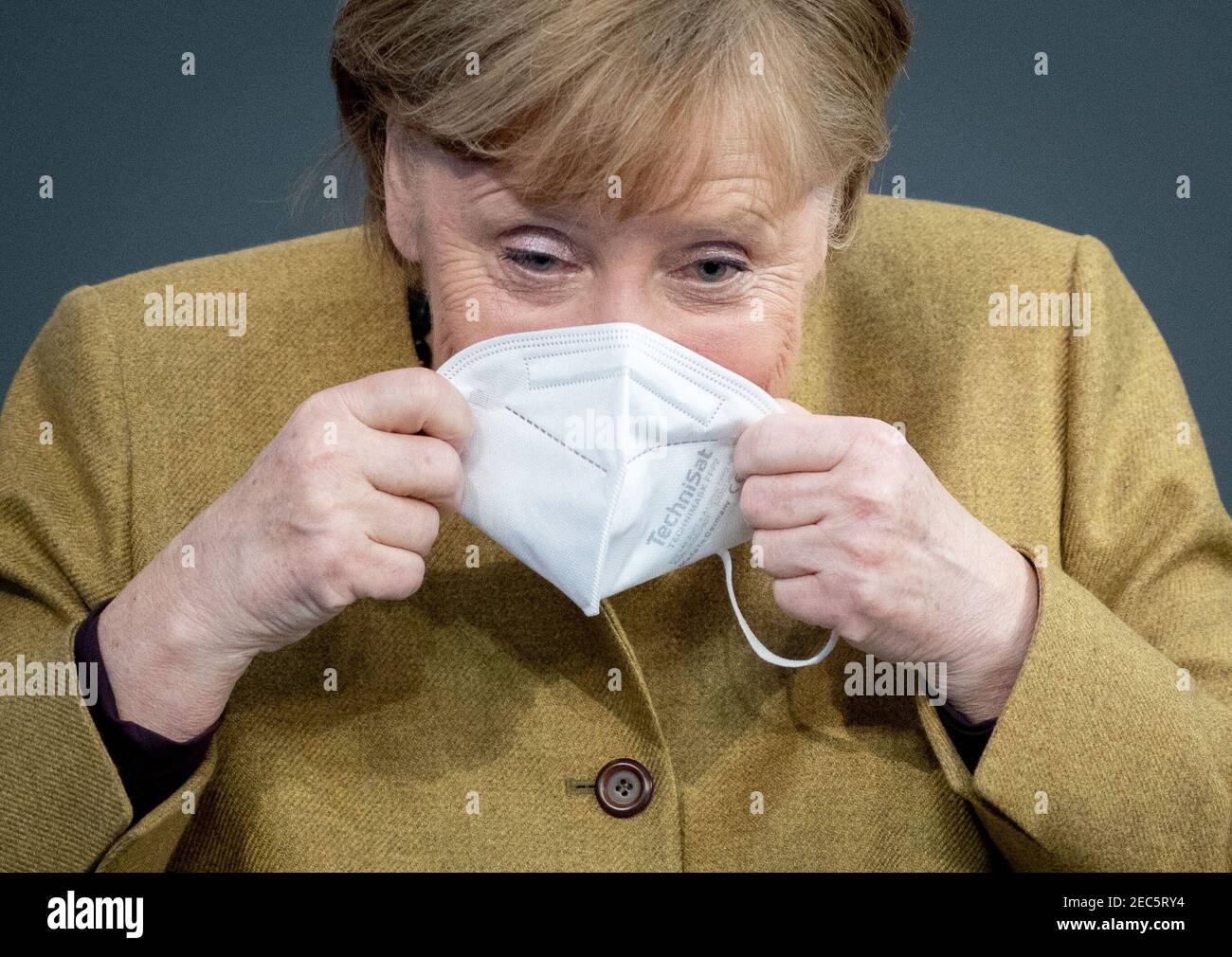 Berlin, Germany. 11th Feb, 2021. Credit: Kay Nietfeld/dpa/Alamy Live ...