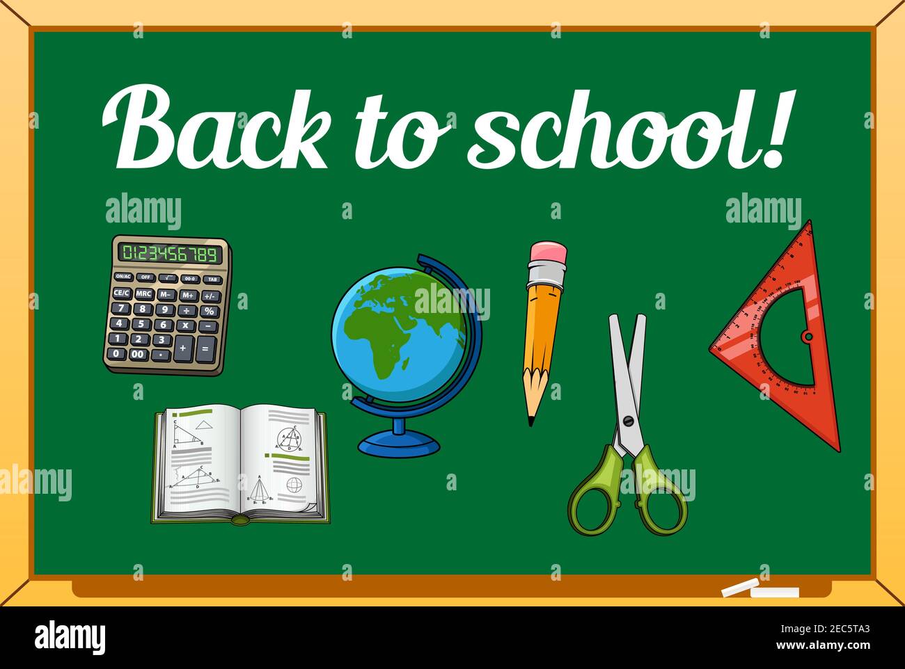 Book triangle ruler calculator Cut Out Stock Images & Pictures - Alamy