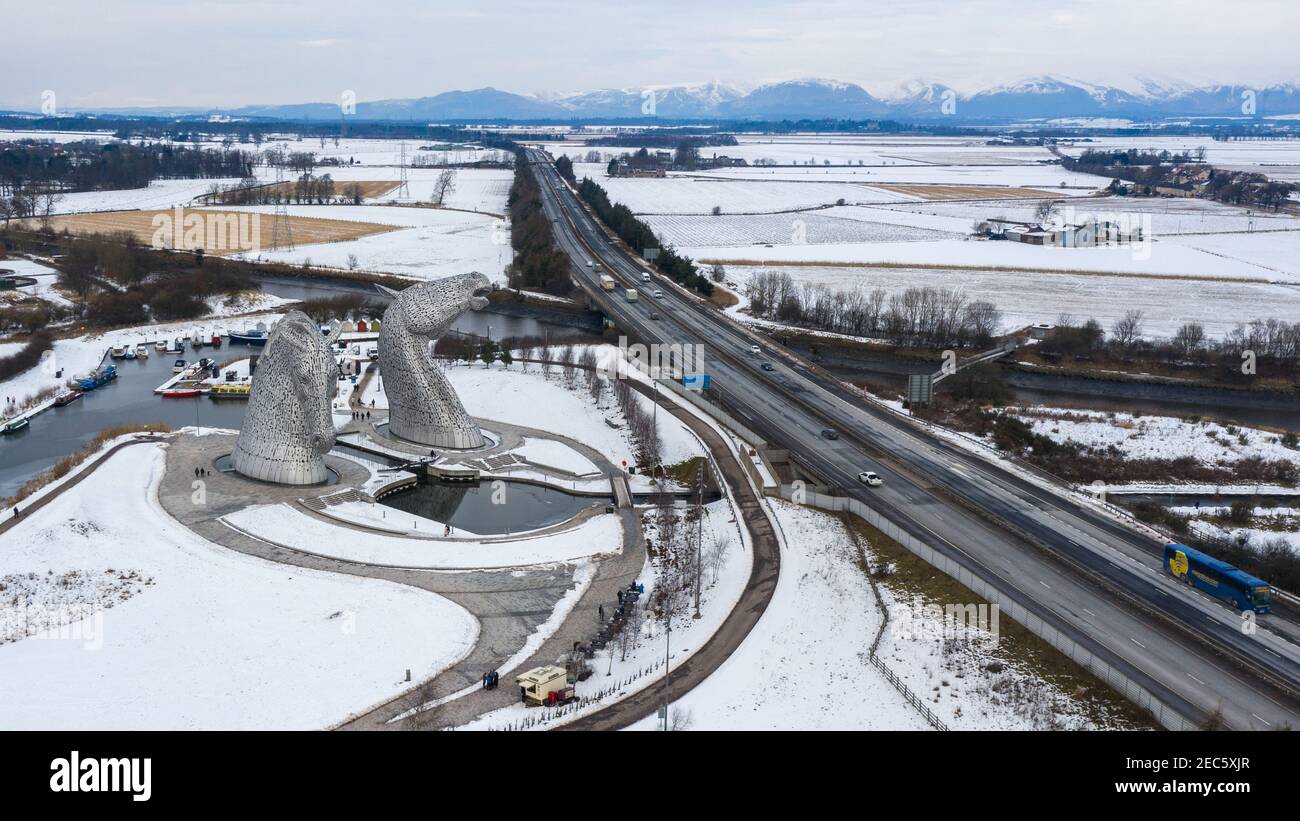 M9 motorway falkirk hi-res stock photography and images - Alamy