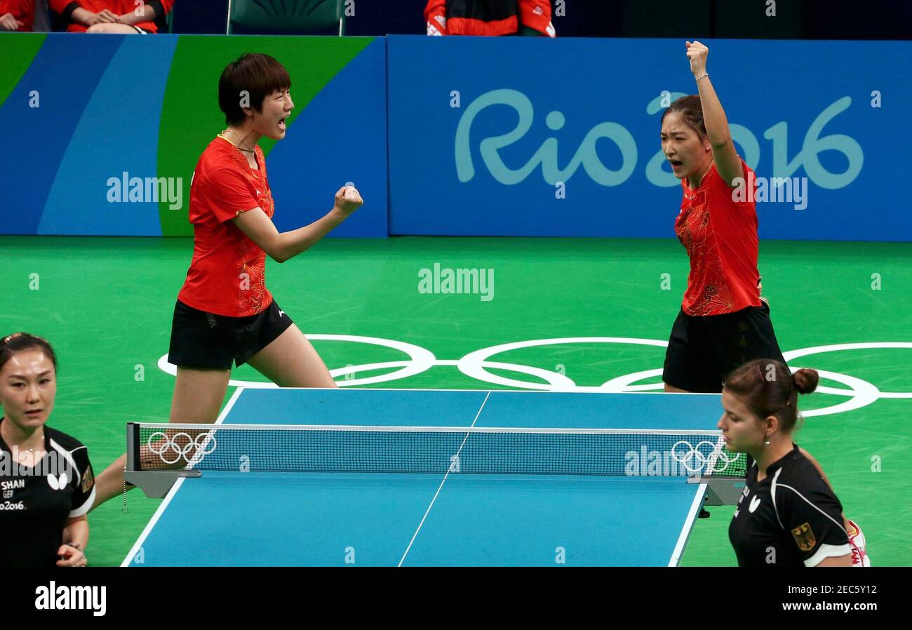 2016 olympics medal table hi-res stock photography and images - Alamy