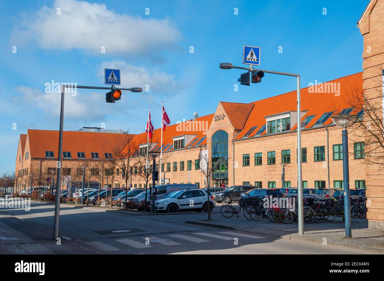 Slagelse Denmark - February 24. 2018: The University of Southern ...