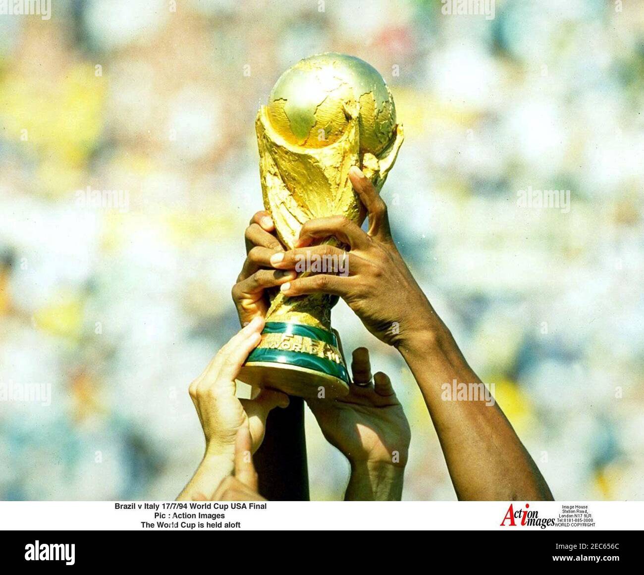 Soccer 1994 fifa world cup final brazil italy rose bowl hi-res stock ...