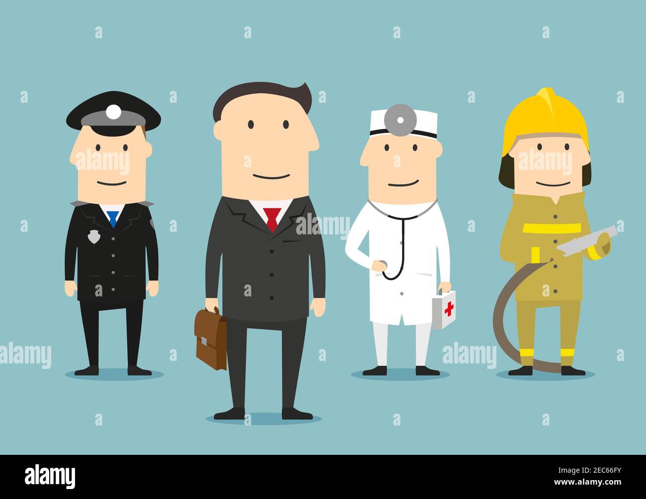 Fireman police Stock Vector Images - Alamy