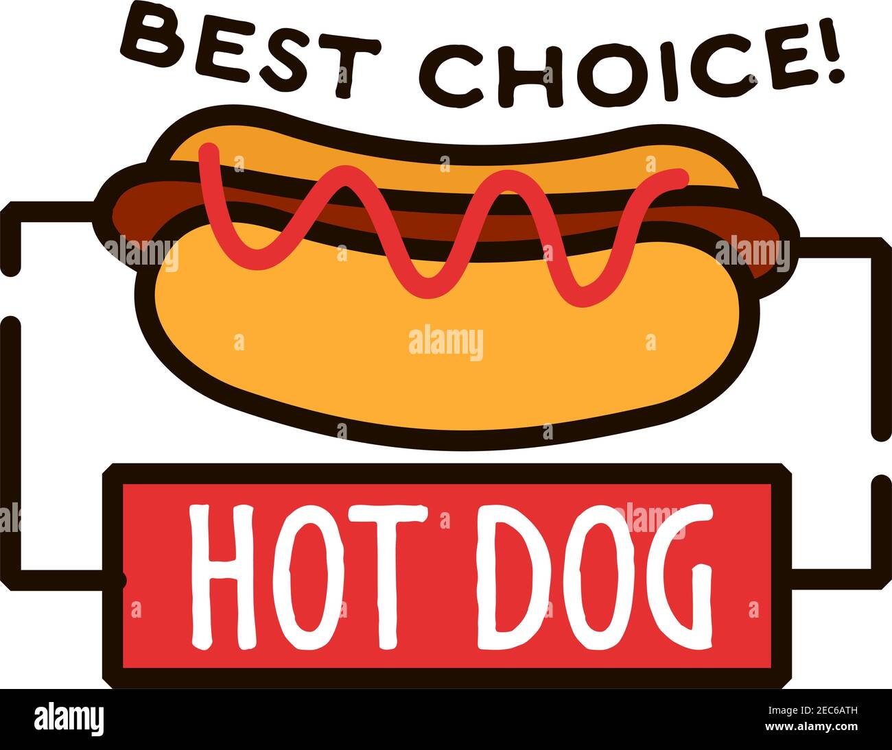 Signboard cafe line icon Stock Vector Images - Alamy