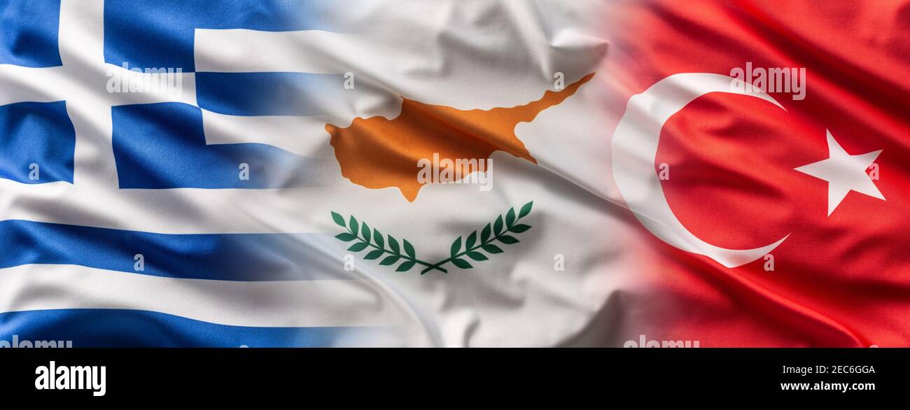 Cyprus greece flag hi-res stock photography and images - Alamy