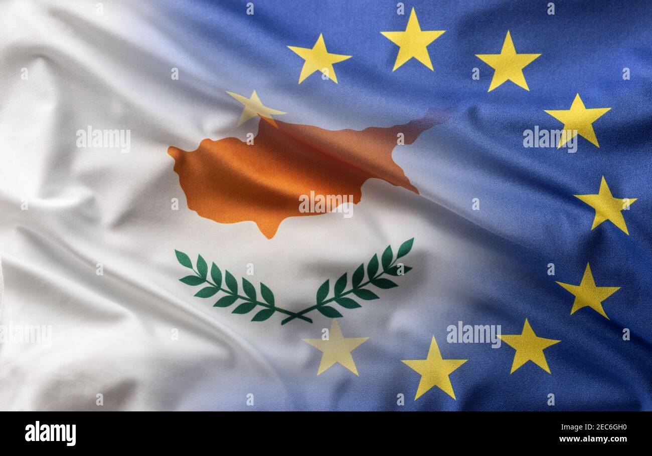 Cyprus republic cypriot island flag hi-res stock photography and images ...