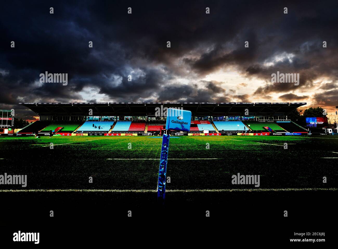 At the home of harlequins hi-res stock photography and images - Alamy