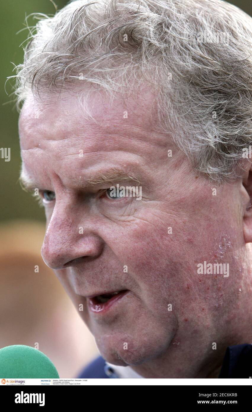 John motson great north run hi-res stock photography and images - Alamy