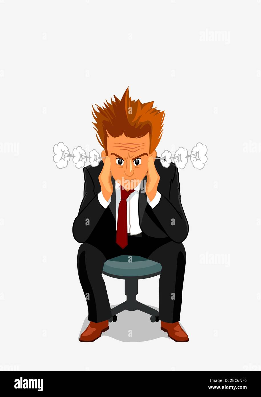 Anger emotion face on Stock Vector Images - Alamy