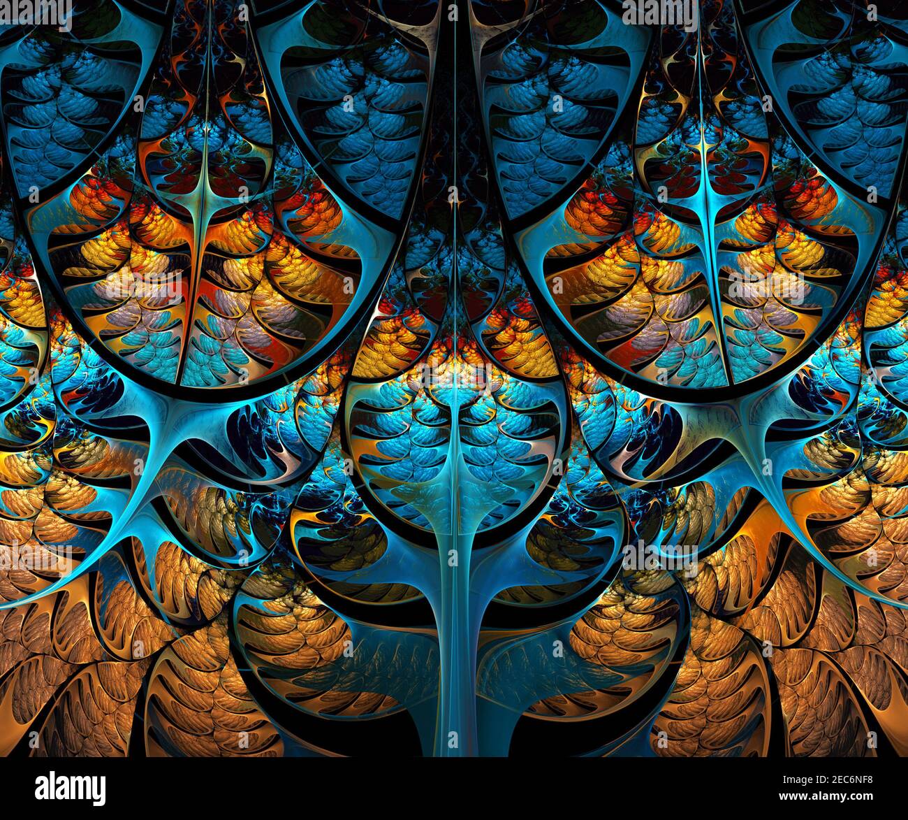 Abstract colorful fractal artwork background Stock Photo - Alamy