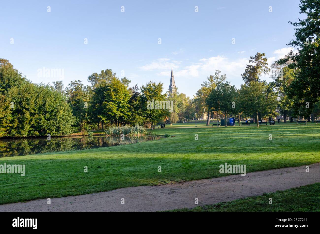 The Vondelpark is a public urban park in Amsterdam, Netherlands ...